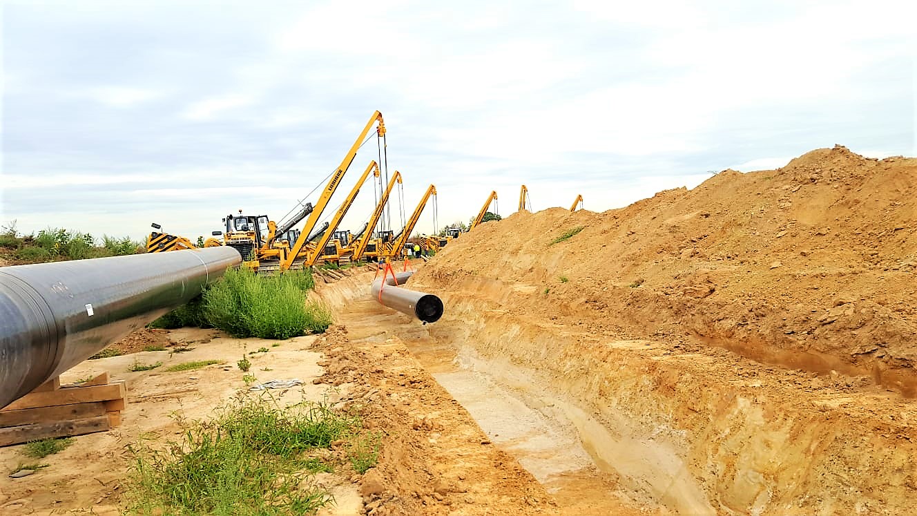 Construction of the ZEELINK high-pressure gas pipeline lots 3-5, incl ...